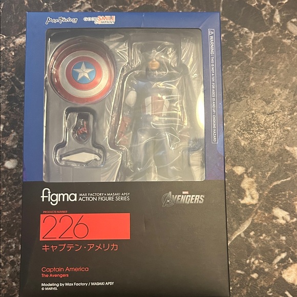 Good Smile Company | Toys | Figma Captain America Action Figure | Poshmark